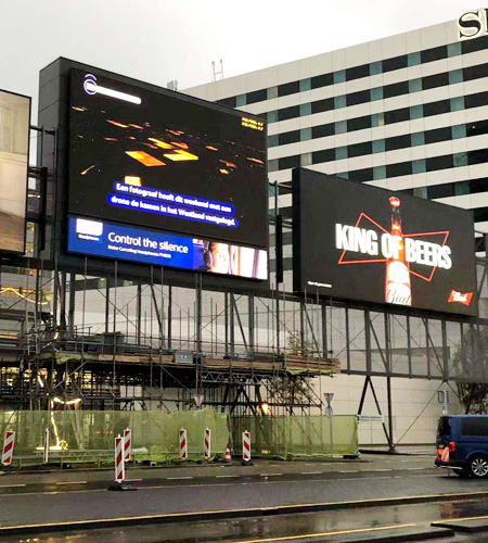 Outdoor activities and billboards